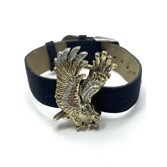 Vintage | Jewelry | Vintage Enamel Eagle Bracelet | Poshmark